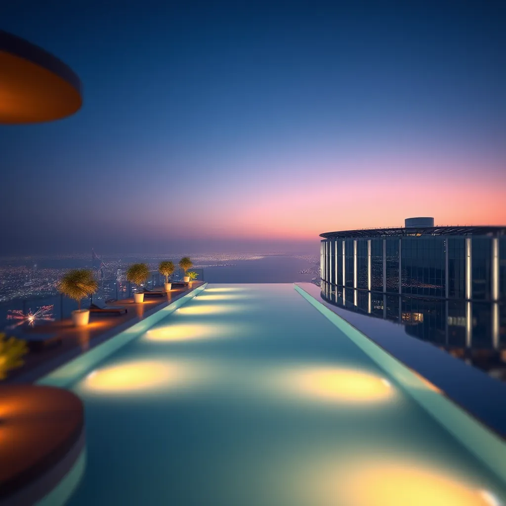 Discovering the Aura Sky Pool: Luxury Living in Dubai