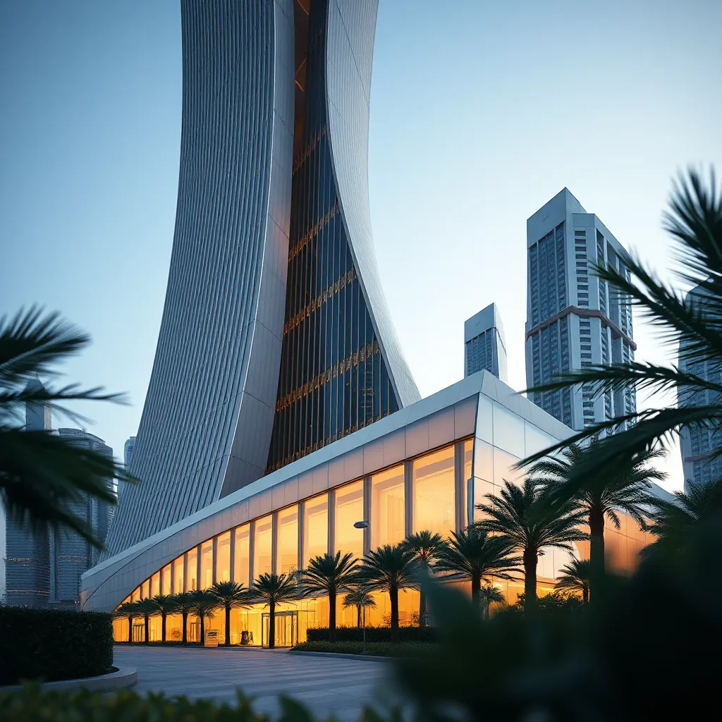 Tamani Arts Tower: Dubai's Cultural Treasure Touched by Art